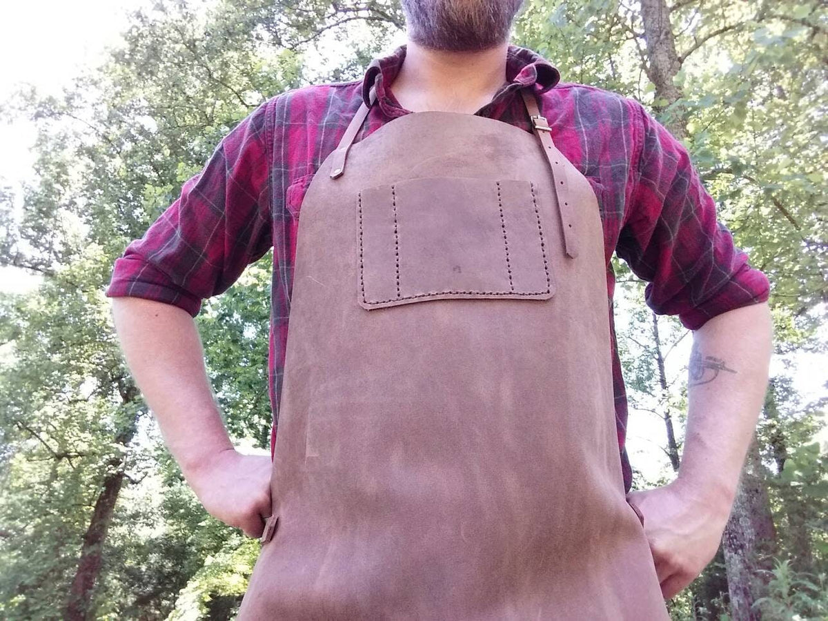 Leather Work Apron - Blacksmith, Leatherwork, Woodwork, Farrier - CRAZ ...